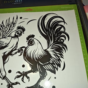 Gamefowl, Gallo, Roosters Dancing, Fighting, Sticker, Gamecock Decals ...