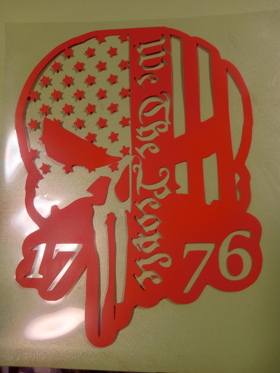We the People 1776 Skull Decal for Cars or Trucks - Etsy