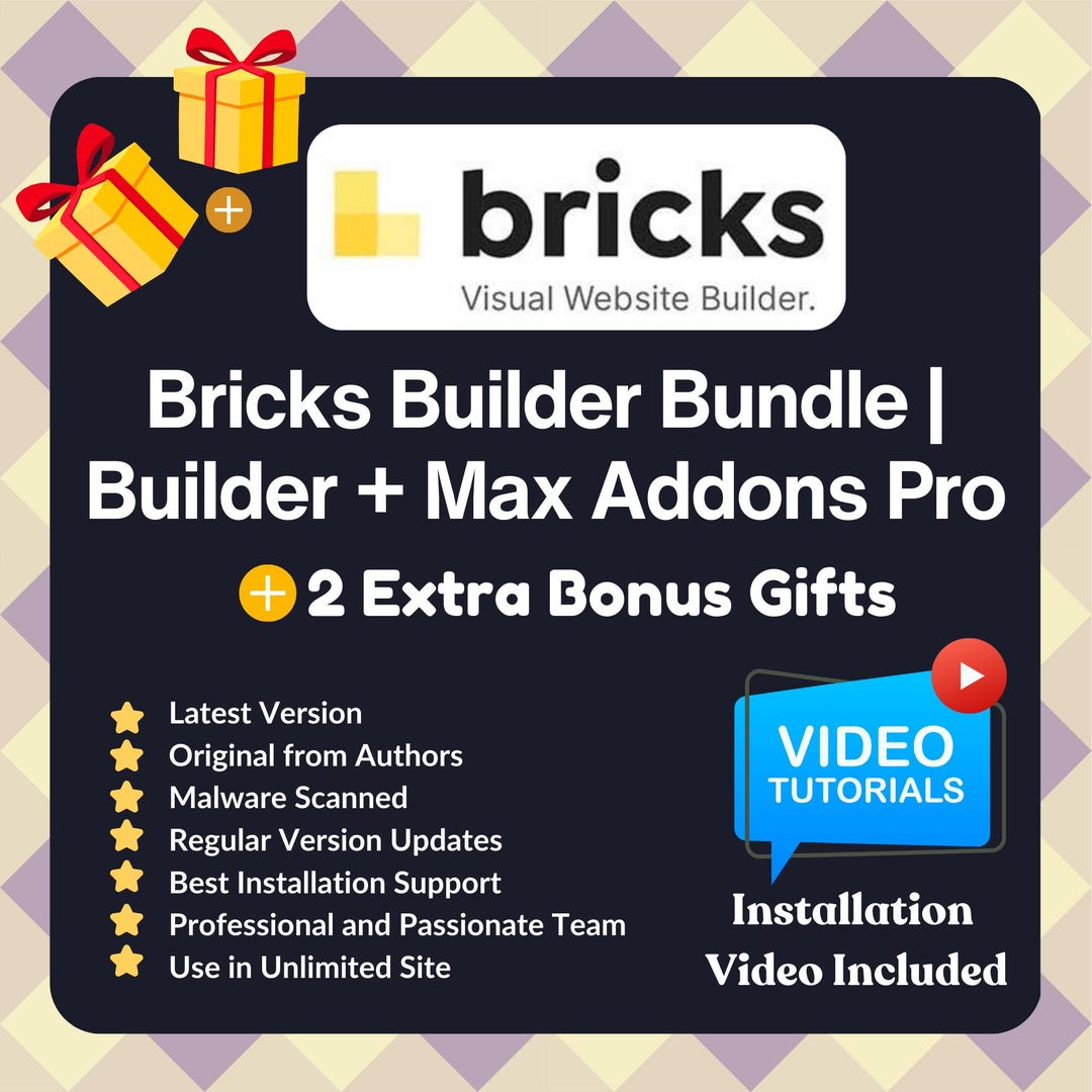 Bricks Builder and Max Pro Addons for Bricks Builder | Ultimate Wordpress Site Builder Bundle ...