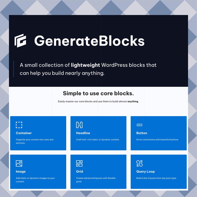 Generatepress Wordpress Premium Theme | Generate Blocks Pro + All Premium Add-ons + All Site ...