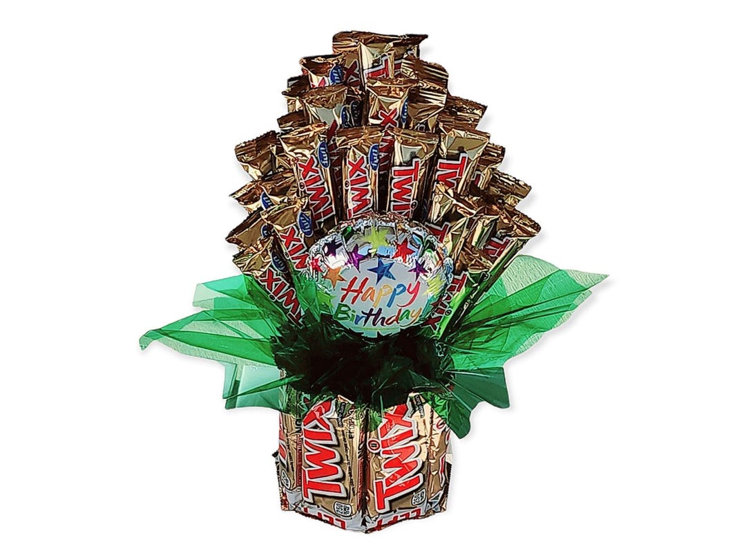 Twix Chocolate Candy Bouquet - Etsy