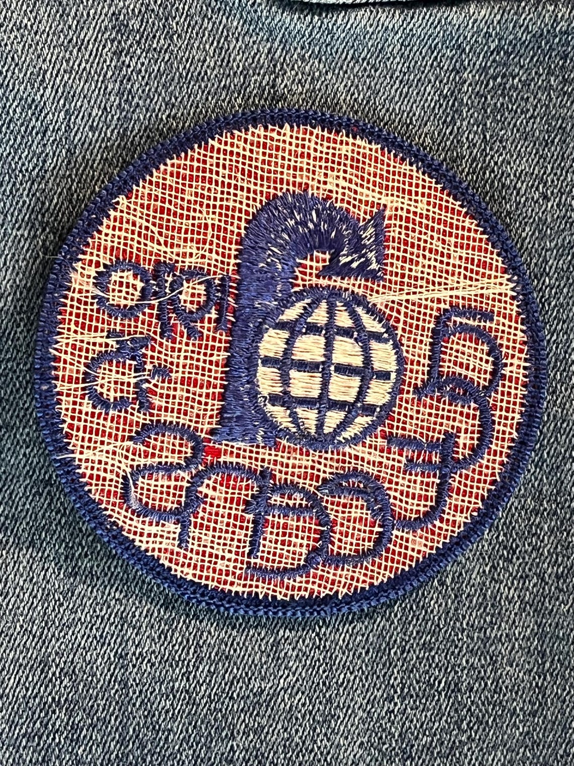 Vintage Sew on Patches - Two Patches to Choose From - Patches to ...