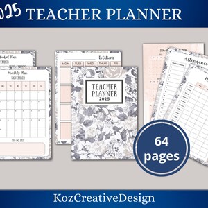 2025 Teacher Planner, A5 8.5 X 11 Teacher Planner, 2025, Homeschool ...