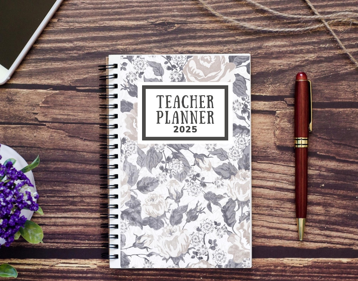 2025 Teacher Planner, A5 8.5 X 11 Teacher Planner, 2025, Homeschool ...