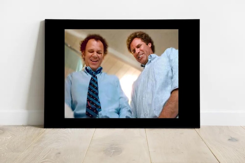 Step Brothers Movie Poster Funny Bathroom Print Will Ferrell Digital ...