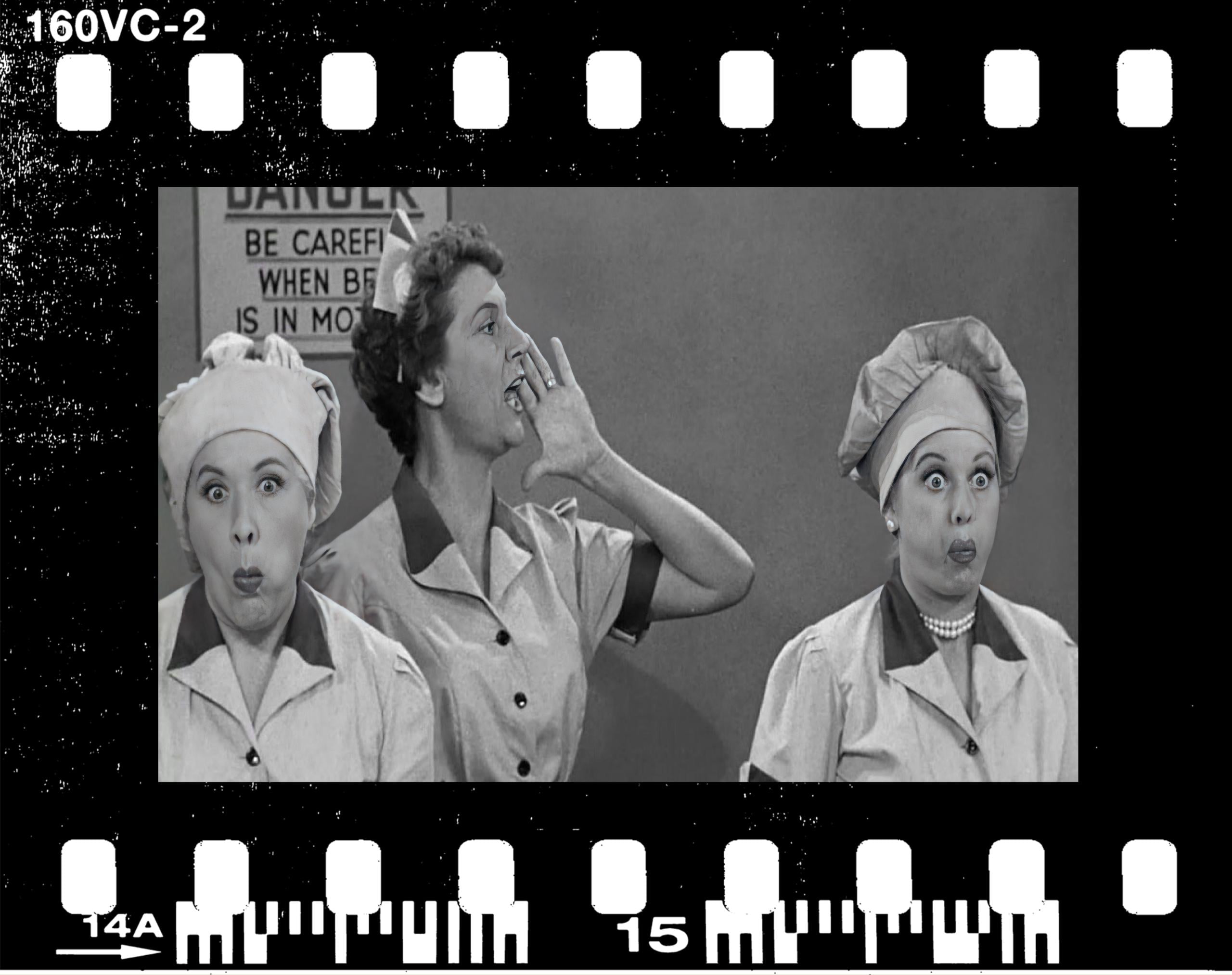 I Love Lucy Poster Classic Television Print Lucille Ball Vintage Photo ...