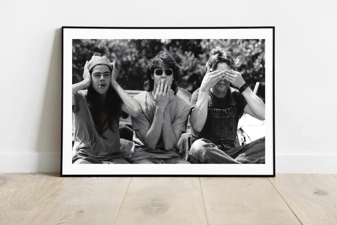Dazed and Confused Movie Poster Funny Movie Print Funny Wall Décor ...