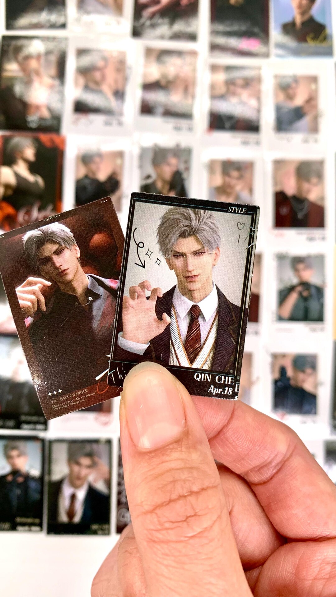 Sylus Stickers 50pcs! Love and Deepspace Qinche Xavier Rafayel Zayne ...