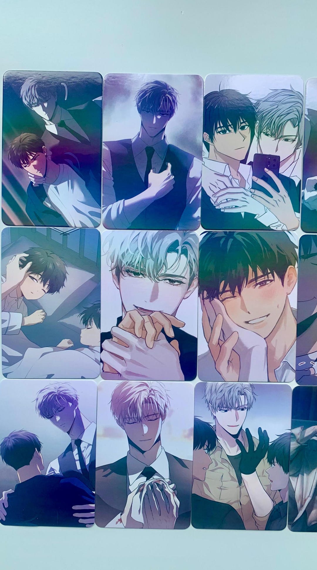 Passion Manhwa Lomo Cards: Holographic BL Manga Collectibles - Etsy