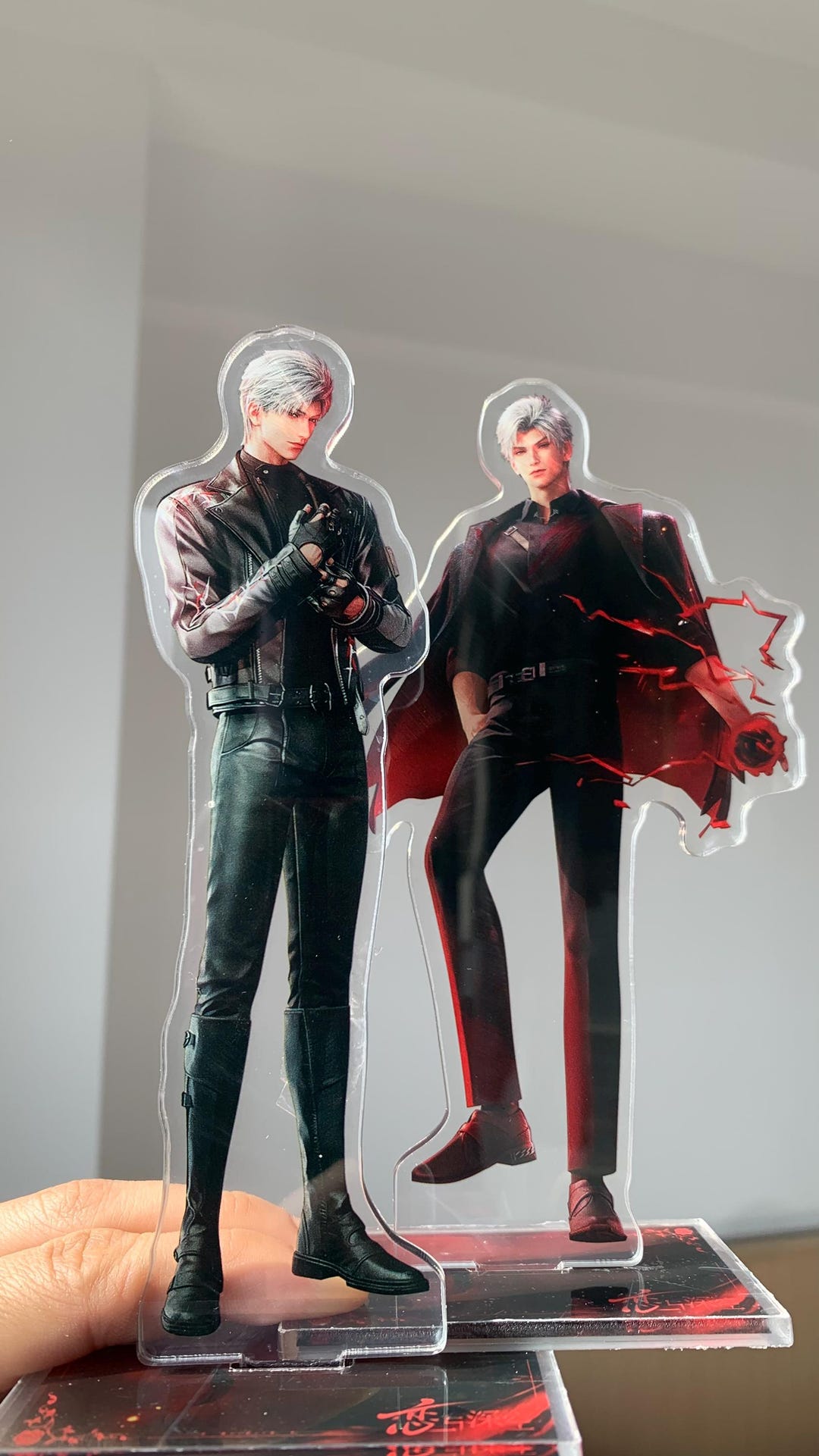 Sylus Biker Stands Set! Love and Deepspace Qinche Xavier Rafayel Zayne ...