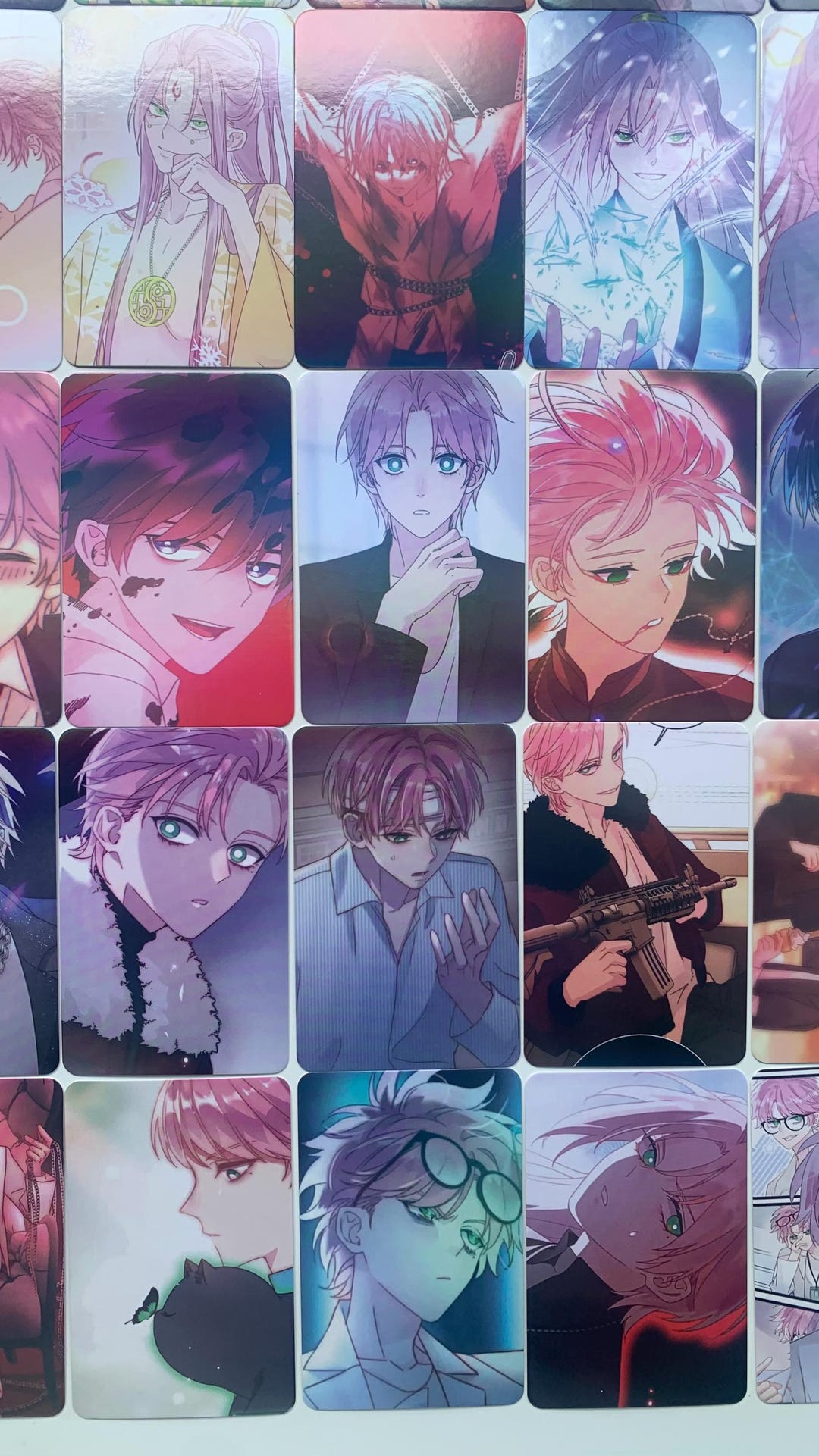 Big Baddie Manhwa Lomo Cards: Yaoi BL Manga Collectibles - Etsy