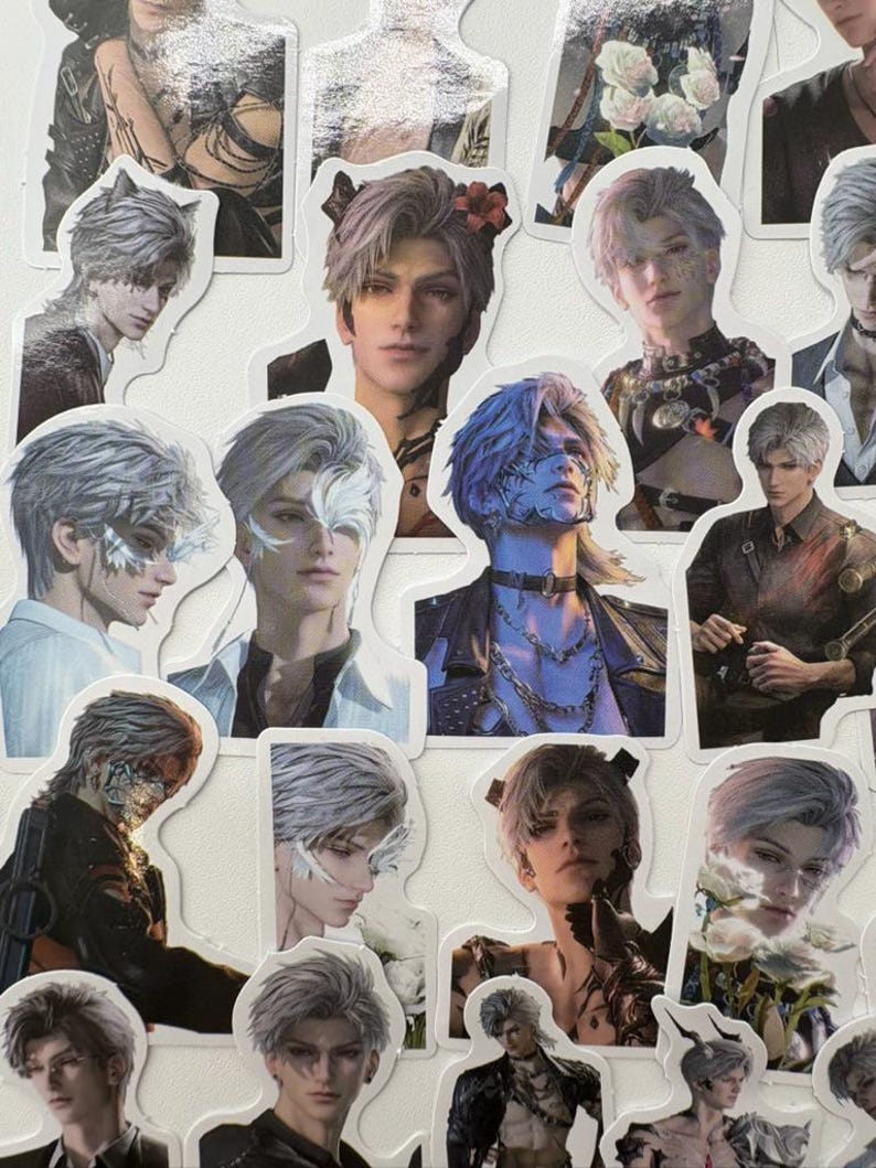 Love and Deepspace Sylus Stickers, Anime Gamer Decals - 50pcs - Etsy
