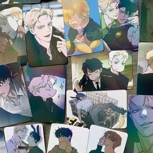 Codename Anastasia 50pc Laser Lomo Cards Taekjoo Kwon Zhenya Yaoi Korean Manhwa BL Manga C018 - Etsy