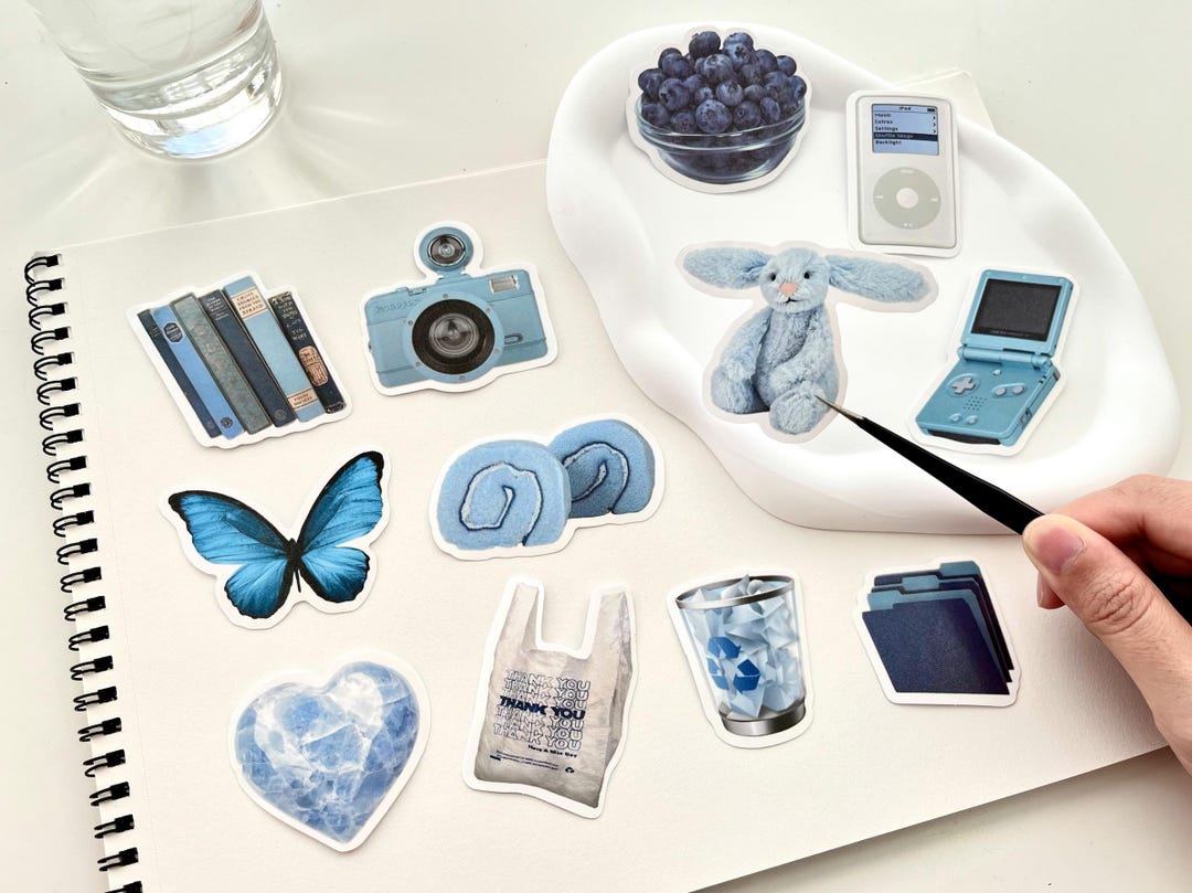 12 Pcs/pack, Aesthetic Sticker Pack, Pinterest Girl Sticker Pack ...