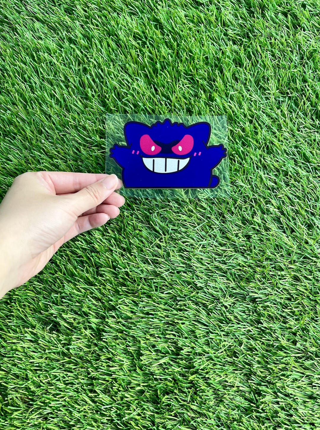 Gengar Waterproof Sticker, Anime Car Sticker, Anime Car Decal, Anime ...