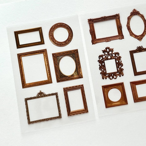 Frame Stickers - Etsy