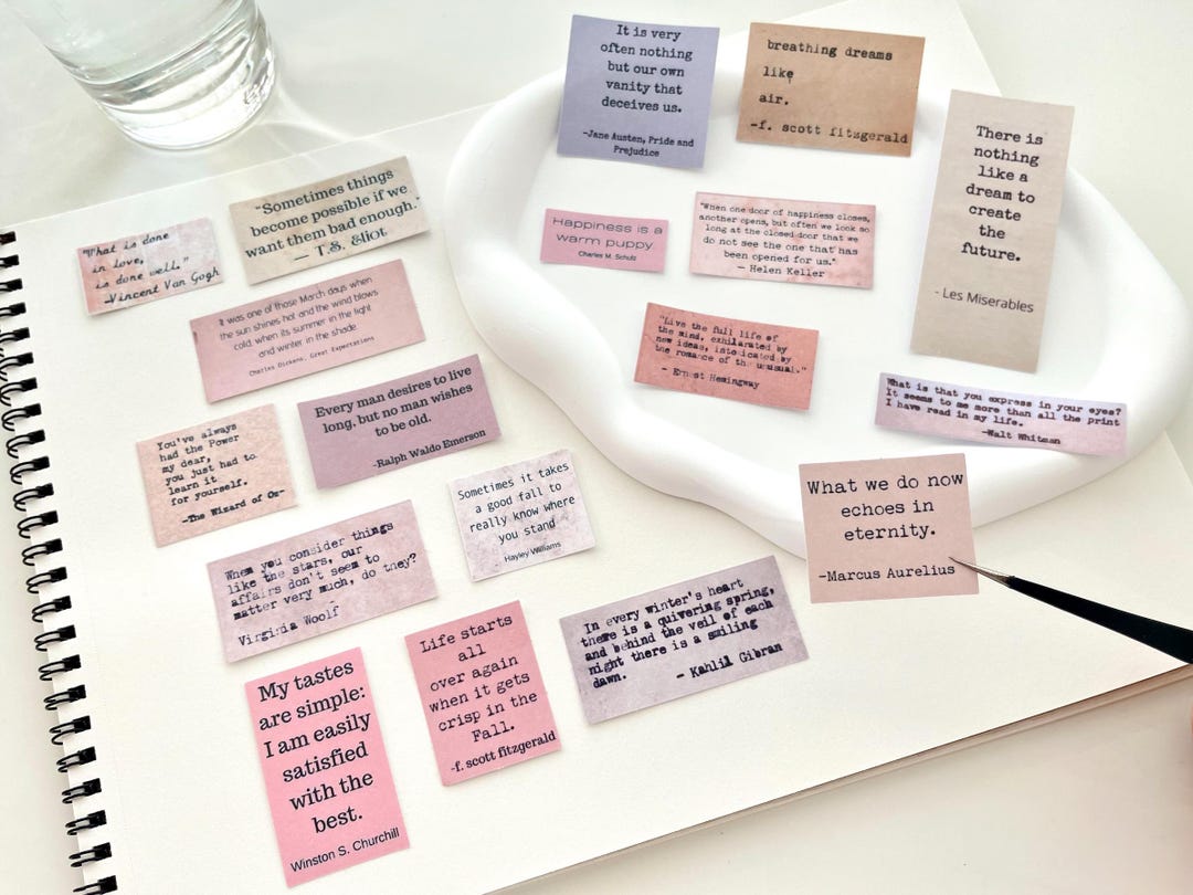 18 Pcs/pack, Book Quotes Stickers, Reading Stickers for Book Lovers ...