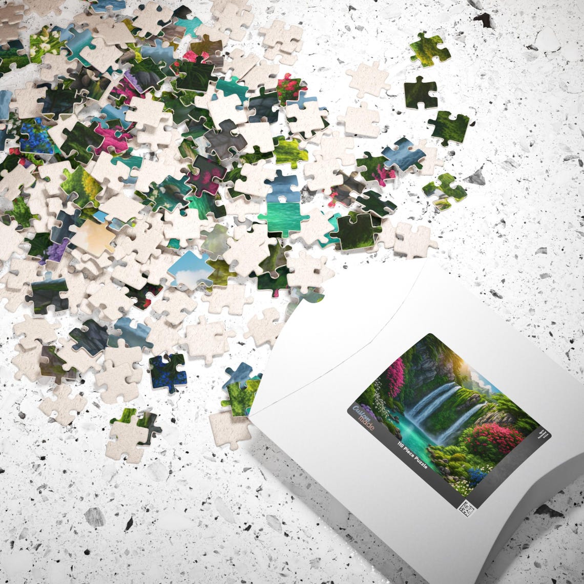 Waterfall Puzzle (110, 252, 520, 1014-piece) - Etsy