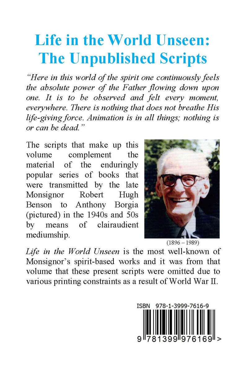Life in the World Unseen: the Unpublished Scripts - Etsy
