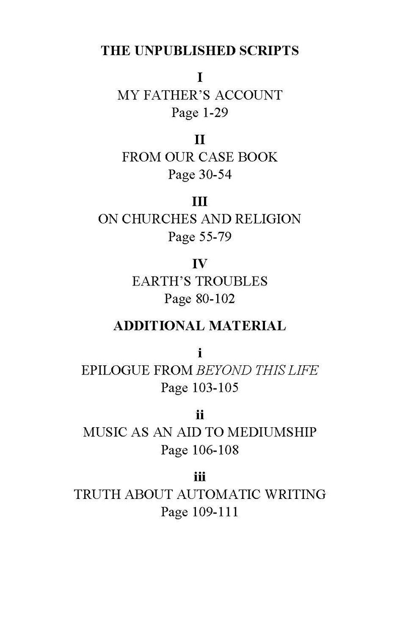 Life in the World Unseen: the Unpublished Scripts - Etsy