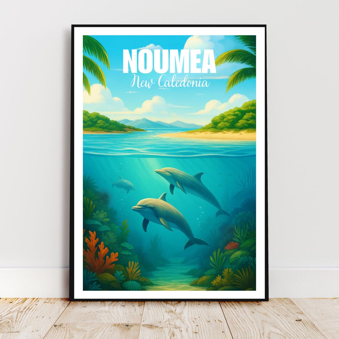 Travel Wall Poster - Noumea, New Caledonia, France, Oceania, Pacific ...