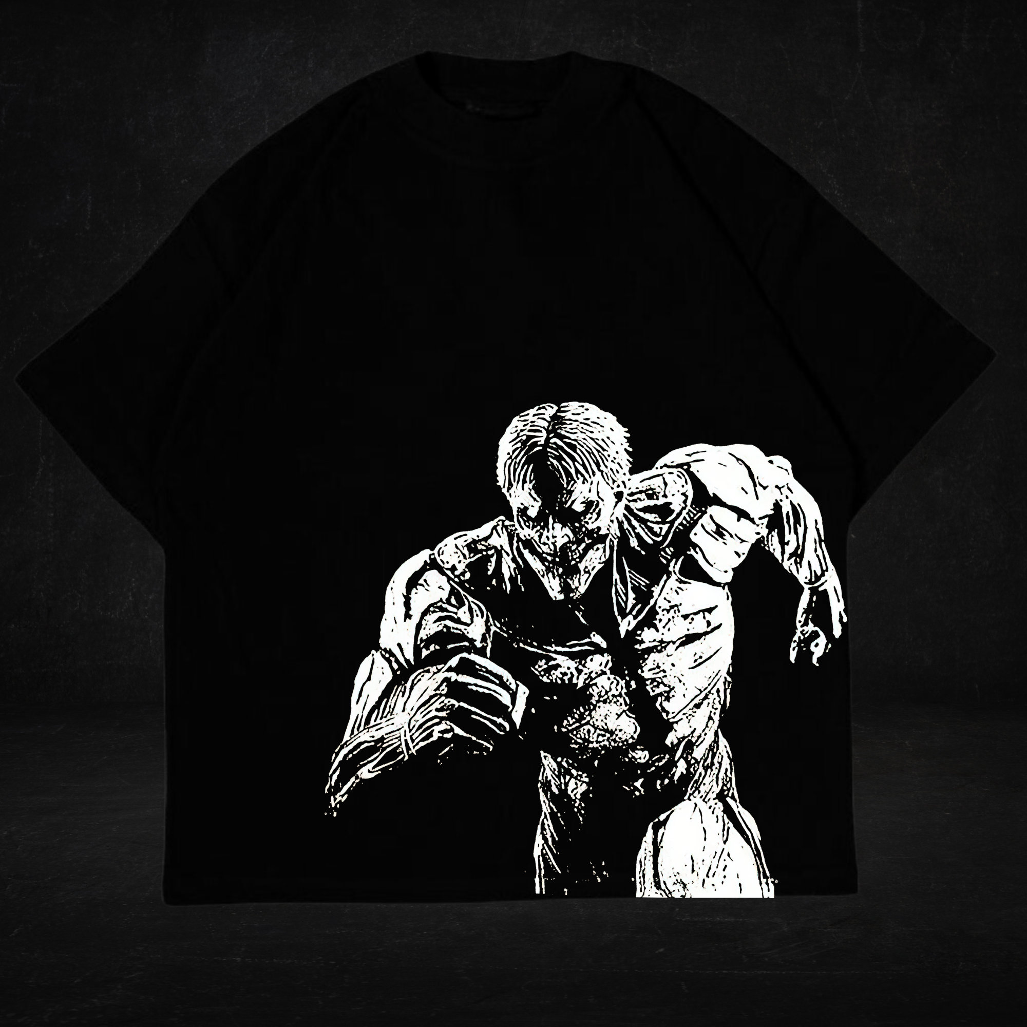 Attack on Titan T-shirt Armored Titan Graphic Tee Anime Manga Black ...