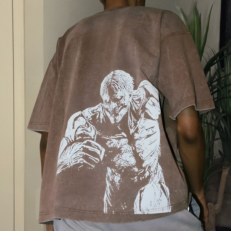 Attack on Titan T-shirt Armored Titan Graphic Tee Anime Manga Black ...