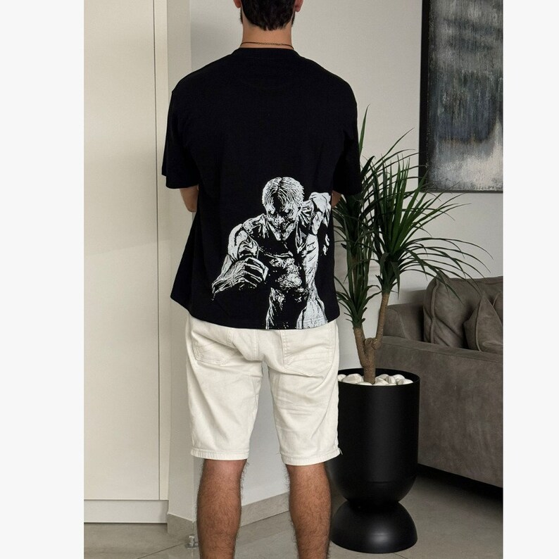 Attack on Titan T-shirt Armored Titan Graphic Tee Anime Manga Black ...