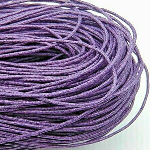 2mm Waxed Cotton Cord Jewelry Beading Macrame Knotting String - Etsy