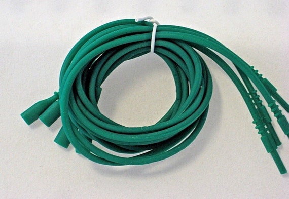 Green 4 Silicone Rubber Necklace Cord 2-2.2mm Wide Snap Clasp - Etsy