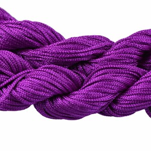 48m Nylon Cord Thread Chinese Knot Macrame Rattail Braided - Etsy