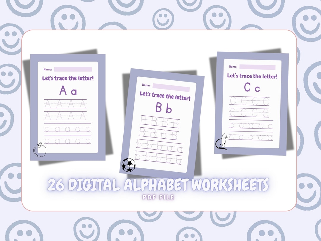 26 Printable Alphabet I Handwriting Practice Sheets for Kids. Letter ...