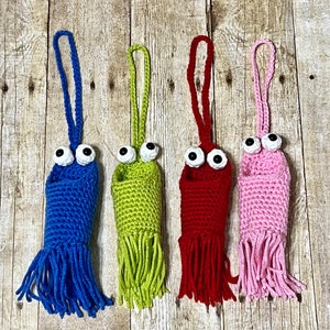 Little Yip Yip Monsters, Car Hanger, House, Bedroom, Perfect Gift to ...
