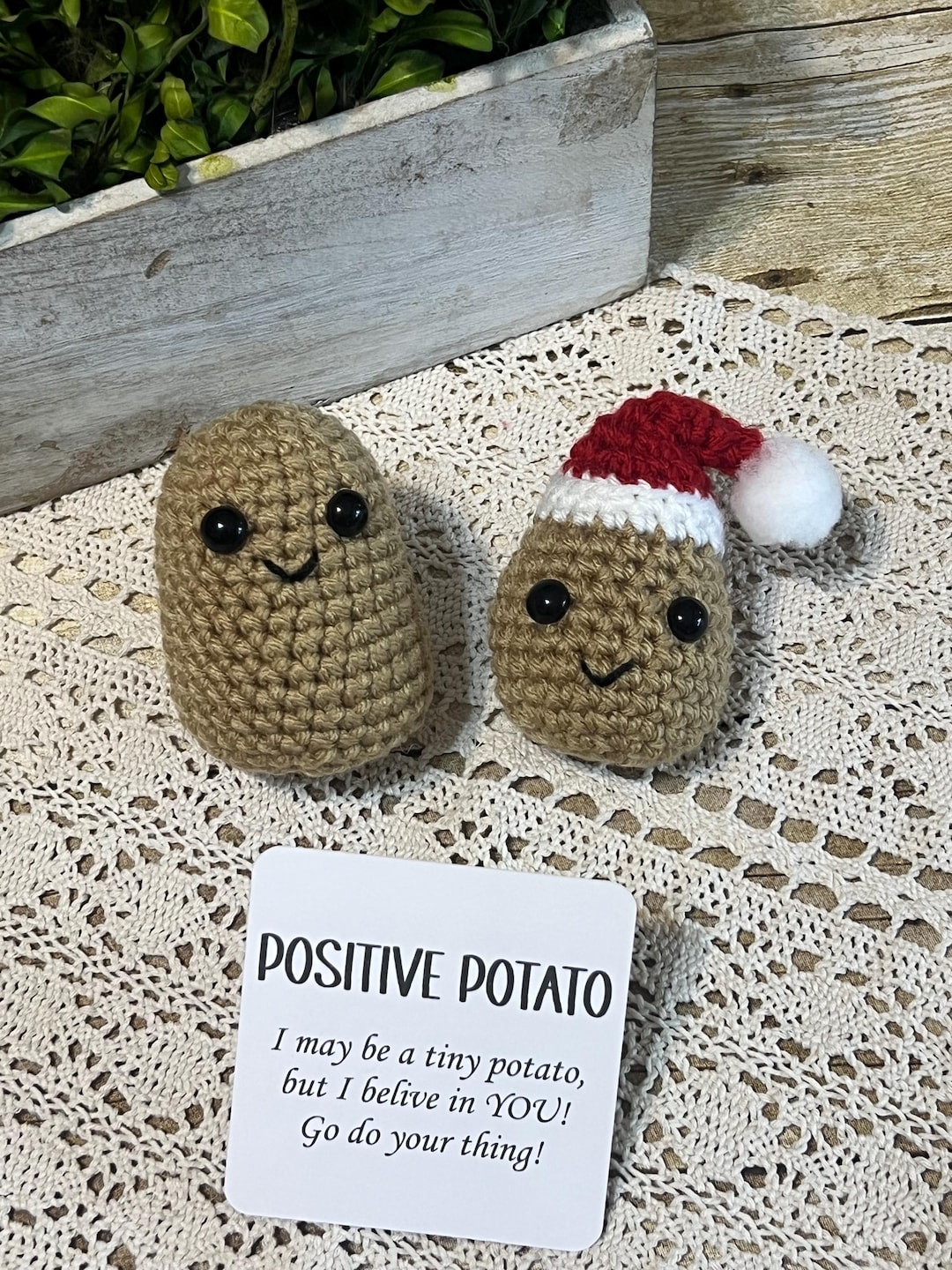 Adorable, Little, Emotional Support, Positive Potato Makes the Perfect ...