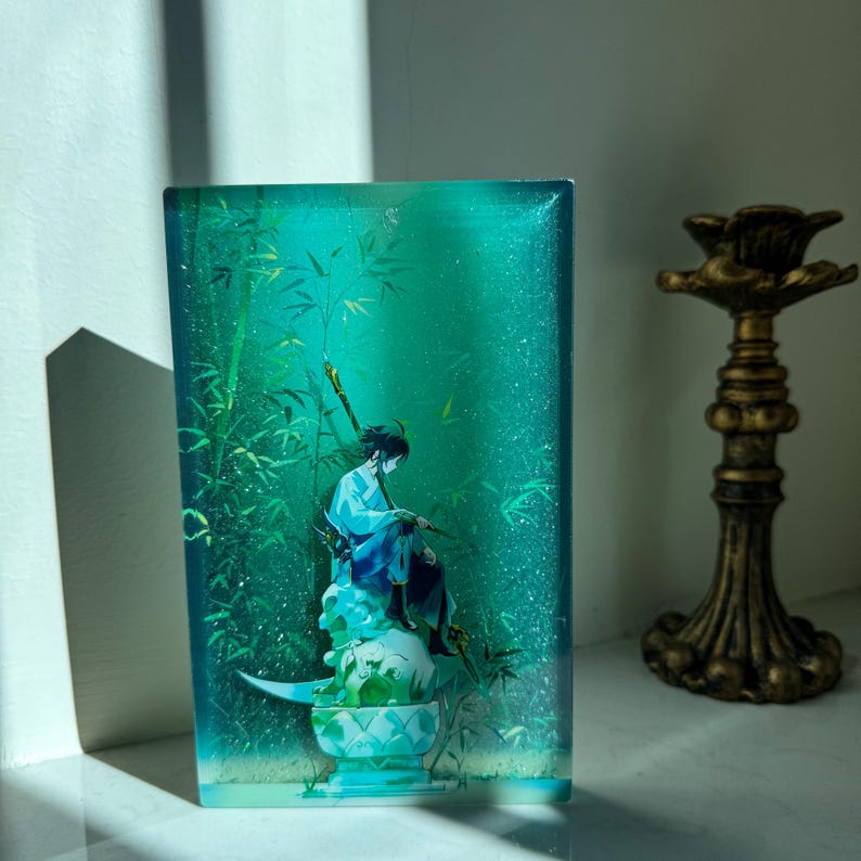 Genshin Impact Xiao Liusha Acrylic Figurine Fan-made，gift for Her - Etsy
