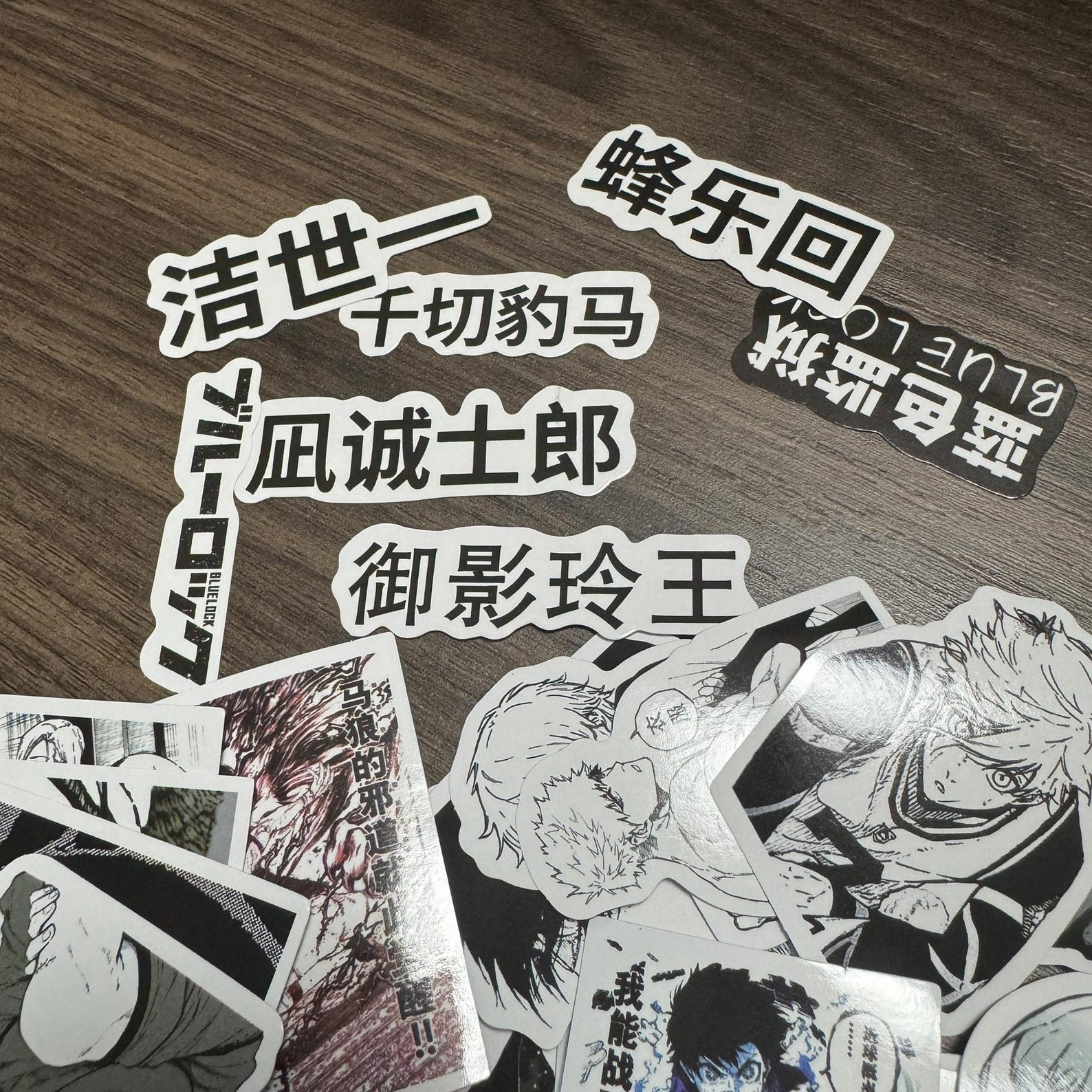 Blue Lock Stickers,70 Pieces/set, Laptops, Notebooks, Mobile Phone ...