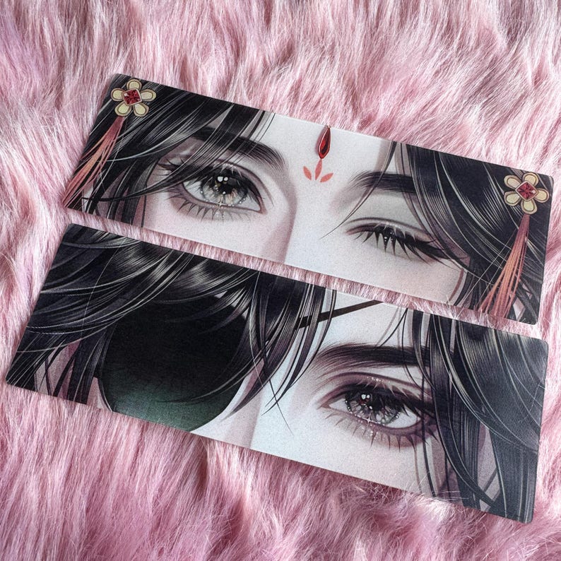 Buy Heaven Official's Blessing 6*18cm Grating Card, Movable Eye Strip ...