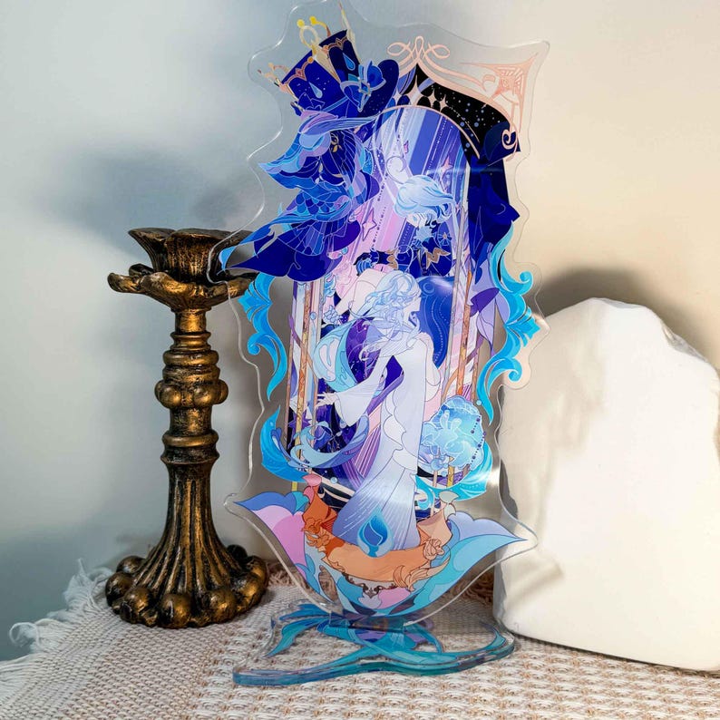Genshin Impact Furina Acrylic Stand Set - "eternal Chorus & Endless ...