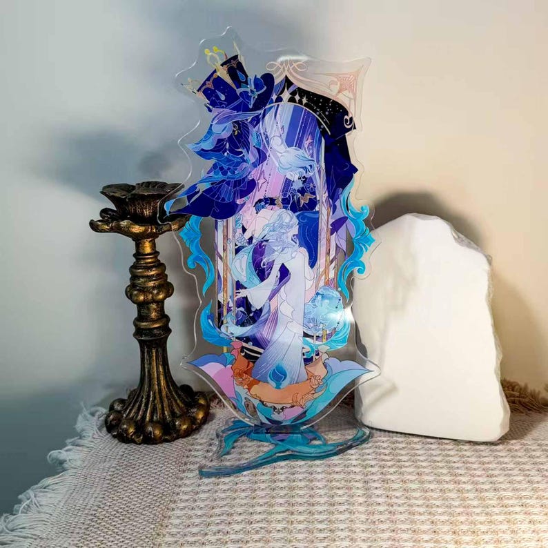 Genshin Impact Furina Acrylic Stand Set - "eternal Chorus & Endless ...