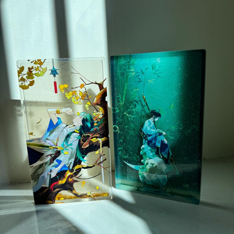 Genshin Impact Xiao Liusha Acrylic Figurine Fan-made，gift for Her - Etsy