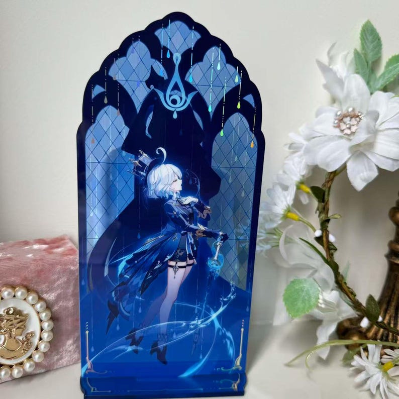 Genshin Impact Furina Acrylic Stand Set - "eternal Chorus & Endless ...