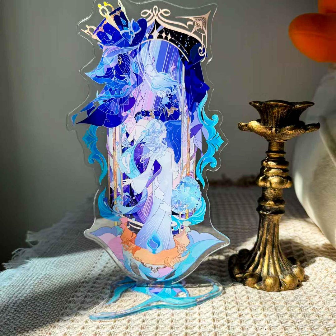 Genshin Impact Furina Acrylic Stand Set - "eternal Chorus & Endless ...