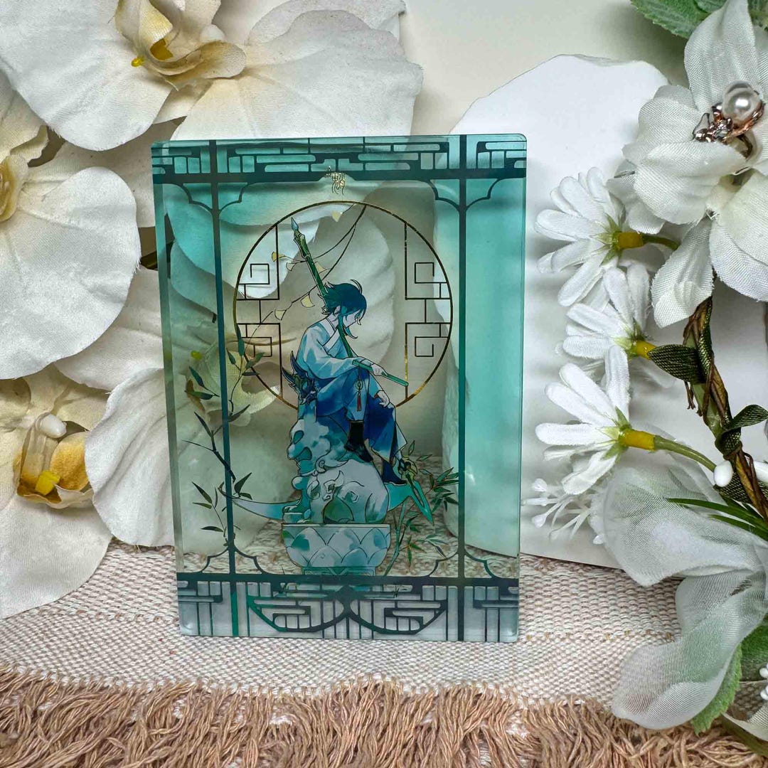 Original God Xiao Acrylic Ornaments Fans Made, Acrylic Ornaments, Xiao ...