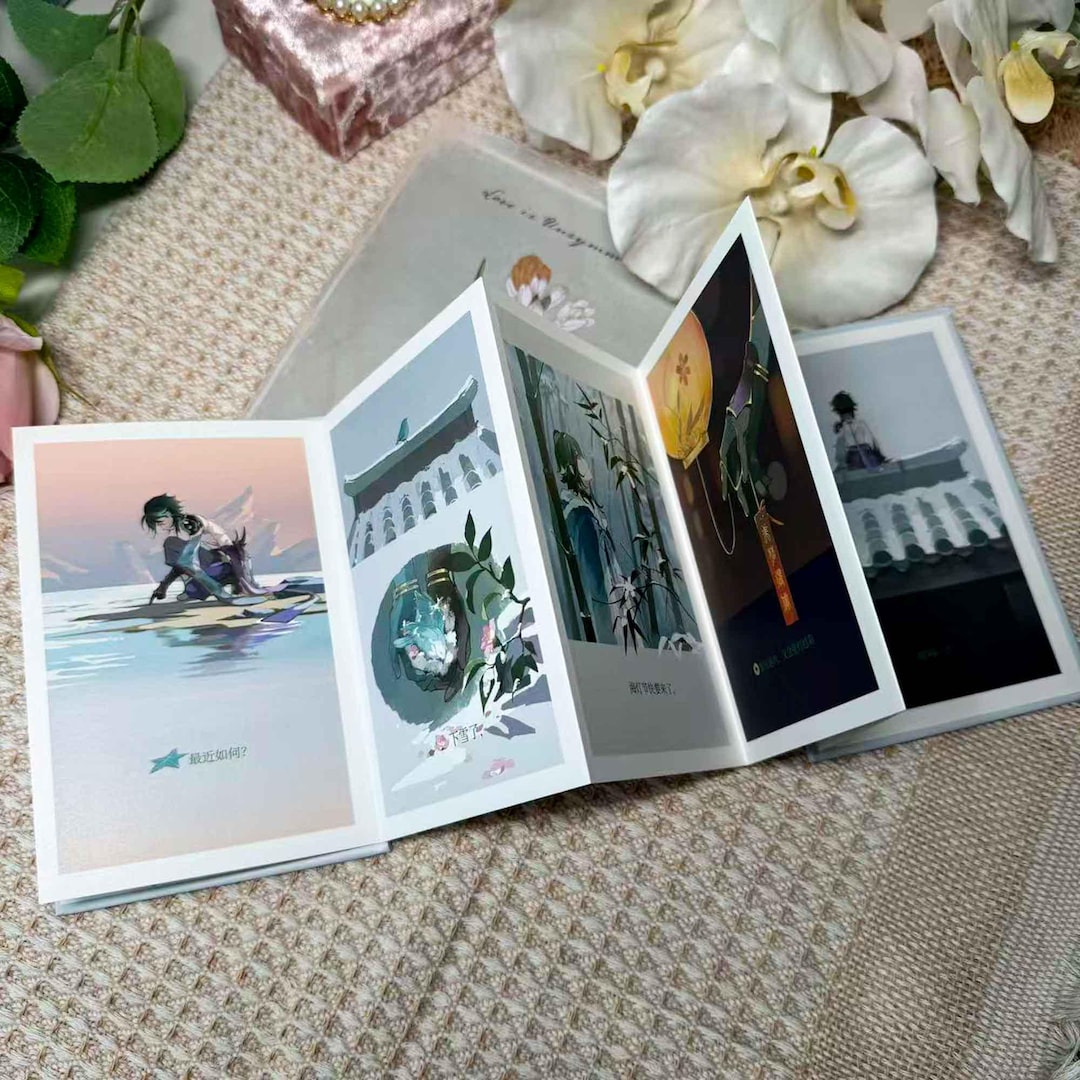Xiao, Genshin Impact Fan Art, Picture Book, Fireworks Every Year, Fold ...
