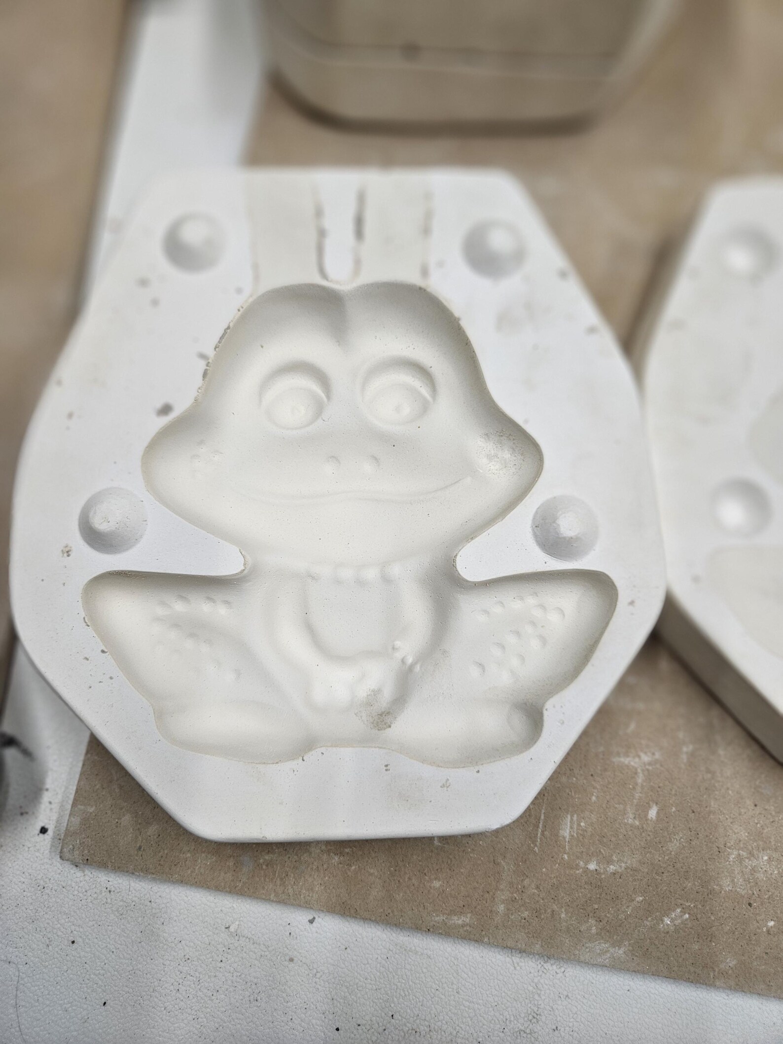 Frog Slip Casting Mold | Vintage Fantasy Molds 401 and 498 | Ceramic ...