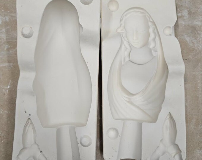 Duncan DM 579 Praying Madonna Slip Casting Mold | Vintage Religious ...