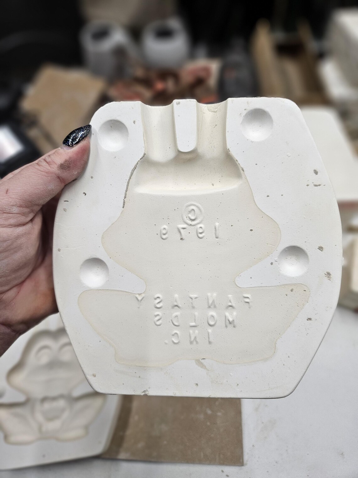 Frog Slip Casting Mold | Vintage Fantasy Molds 401 and 498 | Ceramic ...