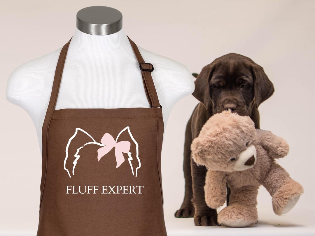 Pet Grooming Apron for Puppy Spa Uniform With Logo Custom Dog Groomer ...