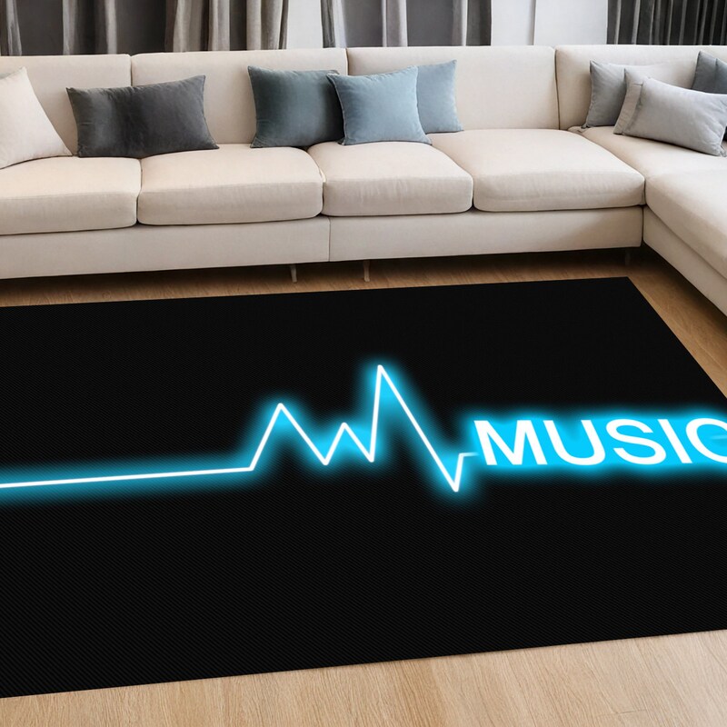 Music Themed Carpet - Etsy