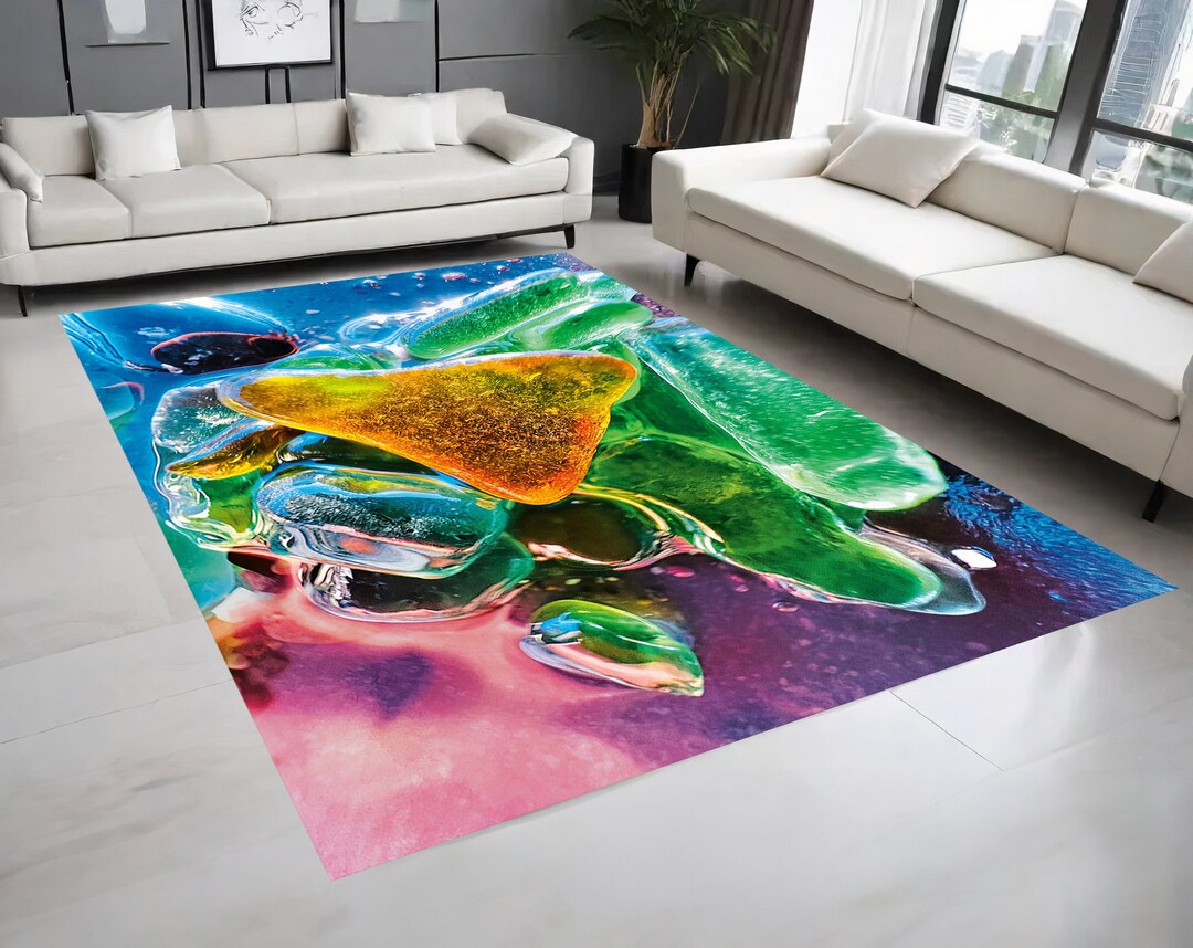Macro Photography Art Rug,macro Images of Living Things Patterned Rug ...